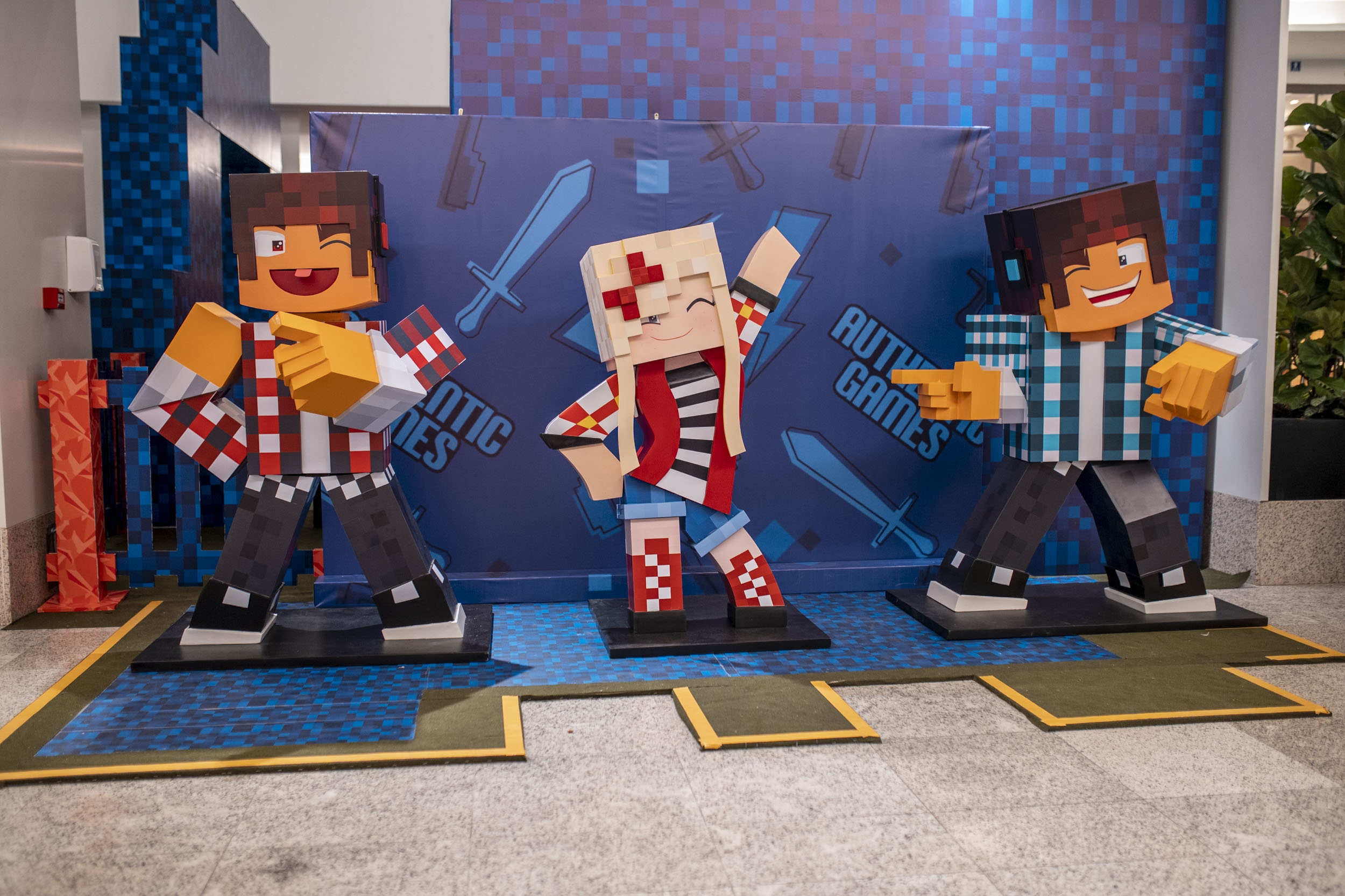 PARQUE TEMÁTICO DO AUTHENTIC GAMES É ATRAÇÃO DE FÉRIAS DO SHOPPING DEL ...